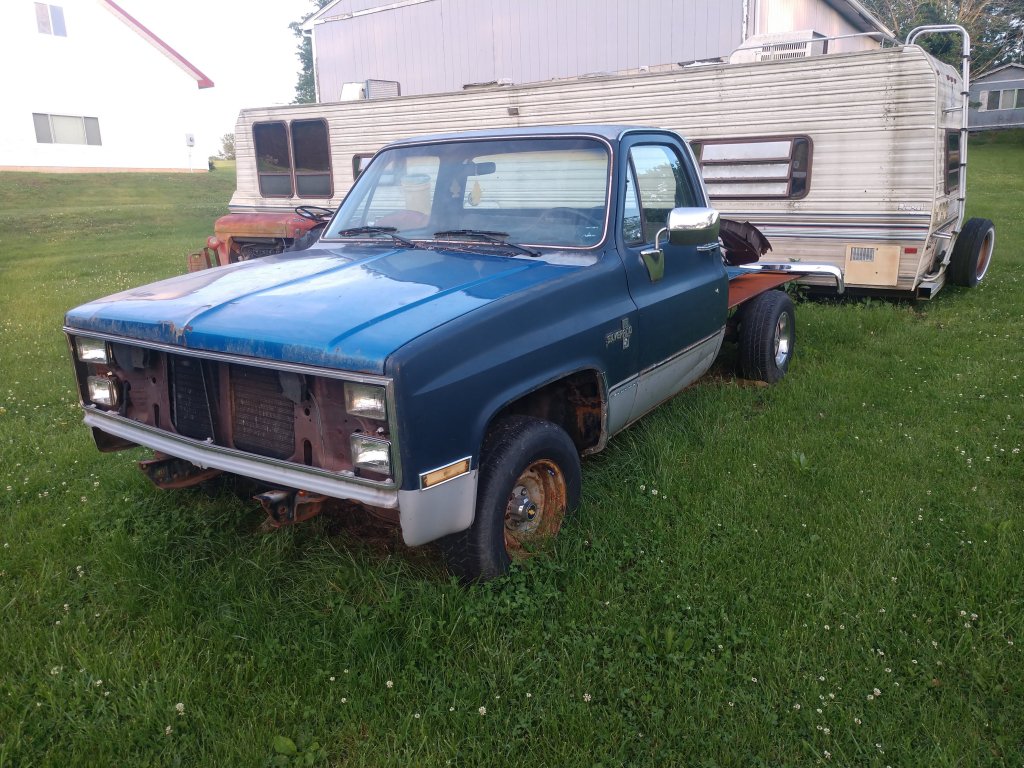 (Sold) 1985 Chevy Cab & Front Clip | GM Square Body - 1973 - 1987 GM ...